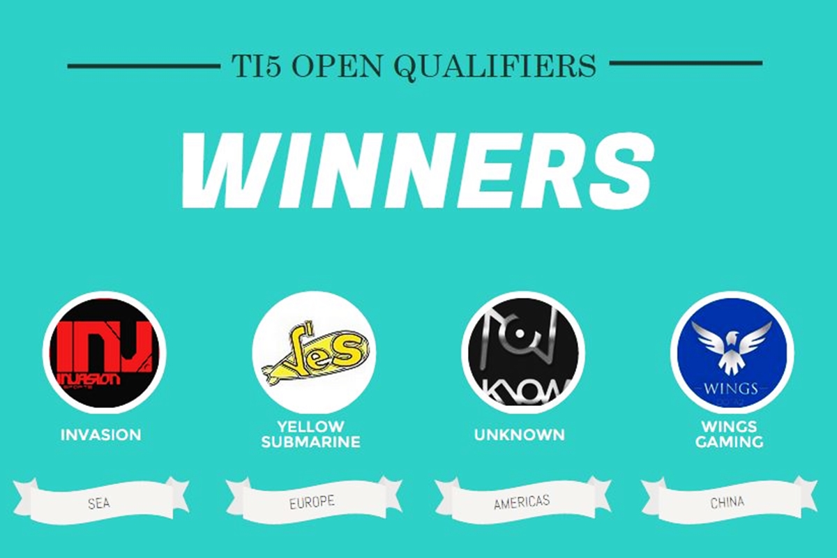 TI5 Open Qualifiers winners Dota Blast