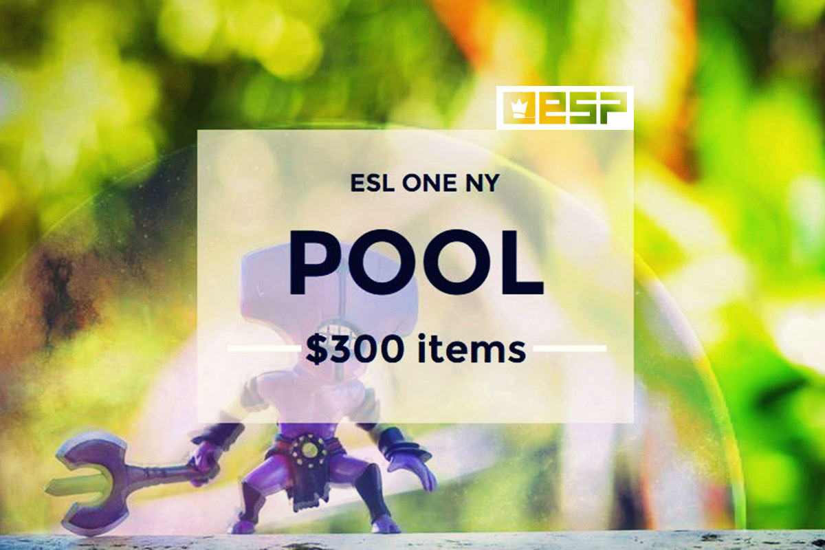 eSportsPools ESL One New York pool: $300 items on tap, 3 days left to ...